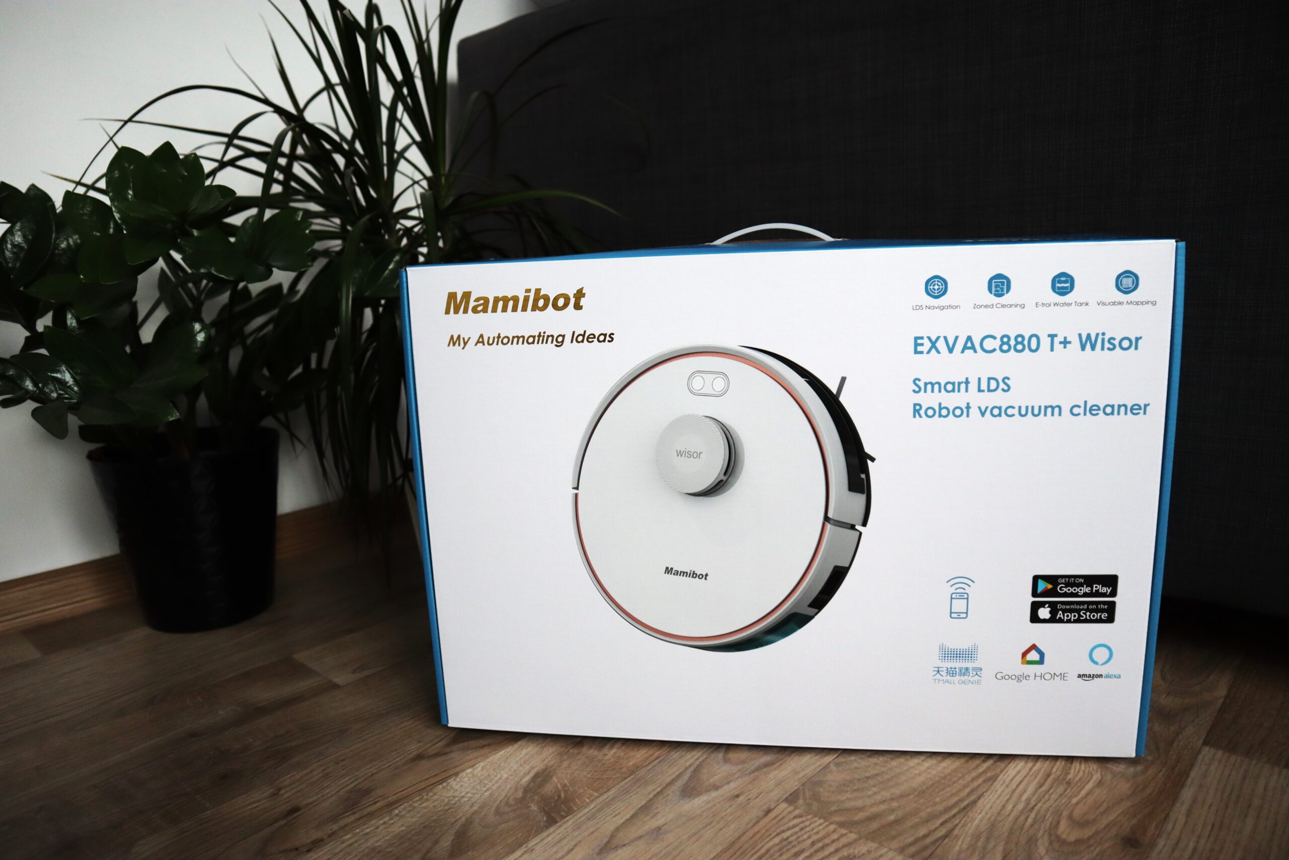 Mamibot ExVac880 T+ z nową aplikacją, czyli jeszcze więcej możliwości ...