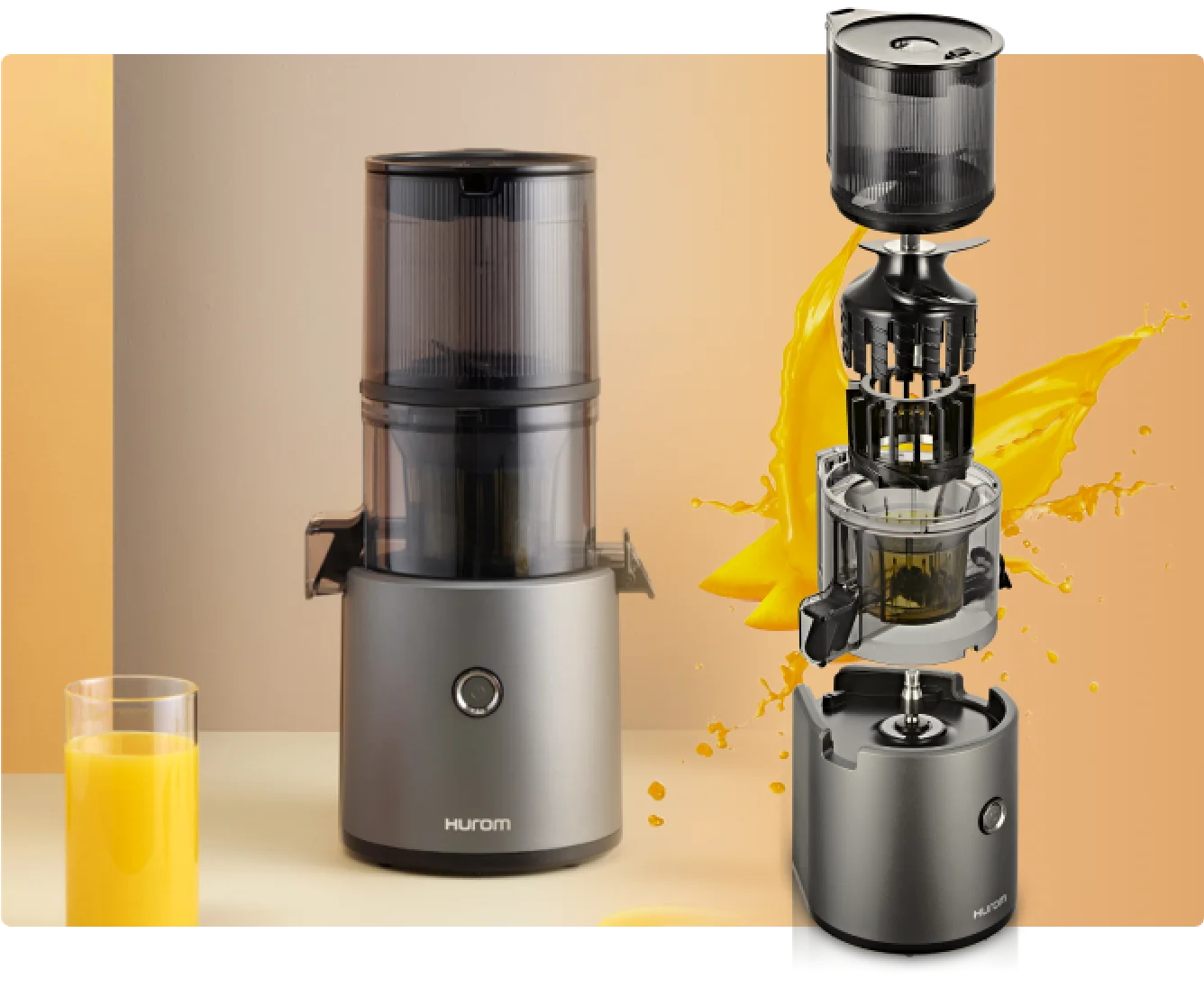 Hurom H300E - testujemy inteligentną wyciskarkę wolnoobrotową · Testoria